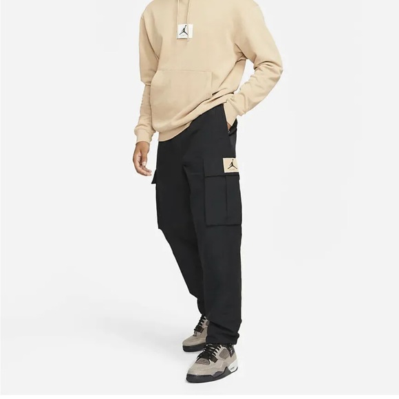 Jordan | Pants | Jordan Flight Heritage Cargo Pants Black Hemp Mens Xl ...